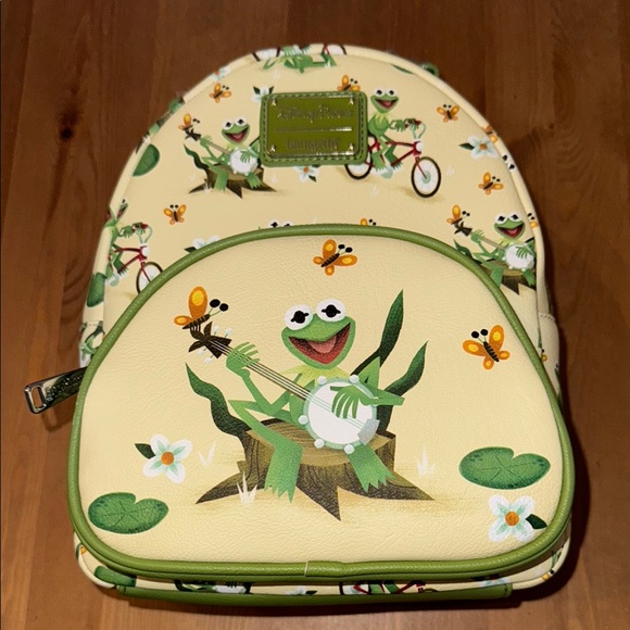 Loungefly | Bags | Nwt Loungefly Kermit Mini Backpack The Muppets ...